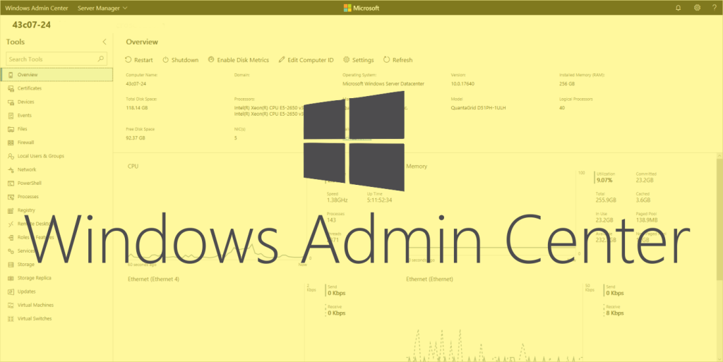 Windows Admin Center (Projeto Honolulu) – Nicholas Marshall